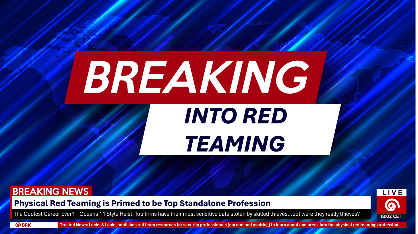 Breaking Into Red Teaming (Overview) | PINE