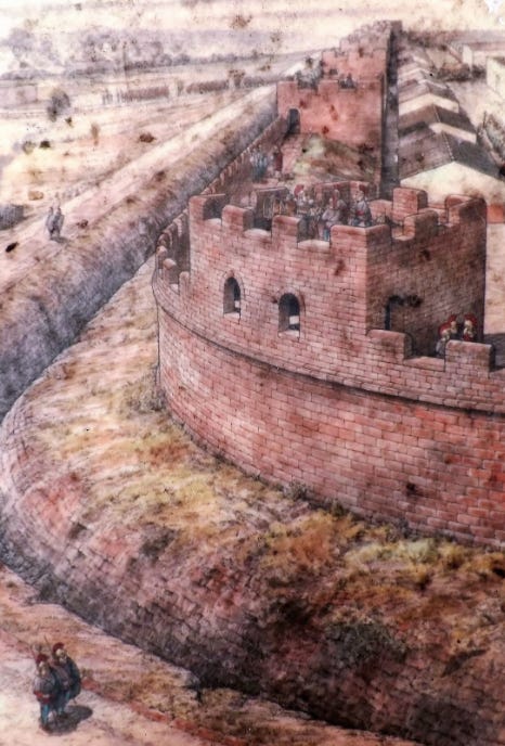 The Roman Fortress Deva Victrix - by Ian Thaddiam