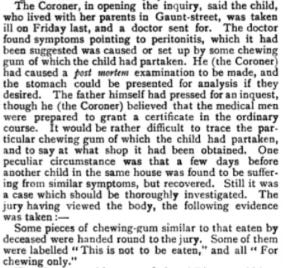 A history of… chewing gum - by Paul Lenz - Histories