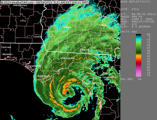 WeatherTiger's Hurricane Idalia Landfall Live Blog [Final Post: 11:30 a.m.]