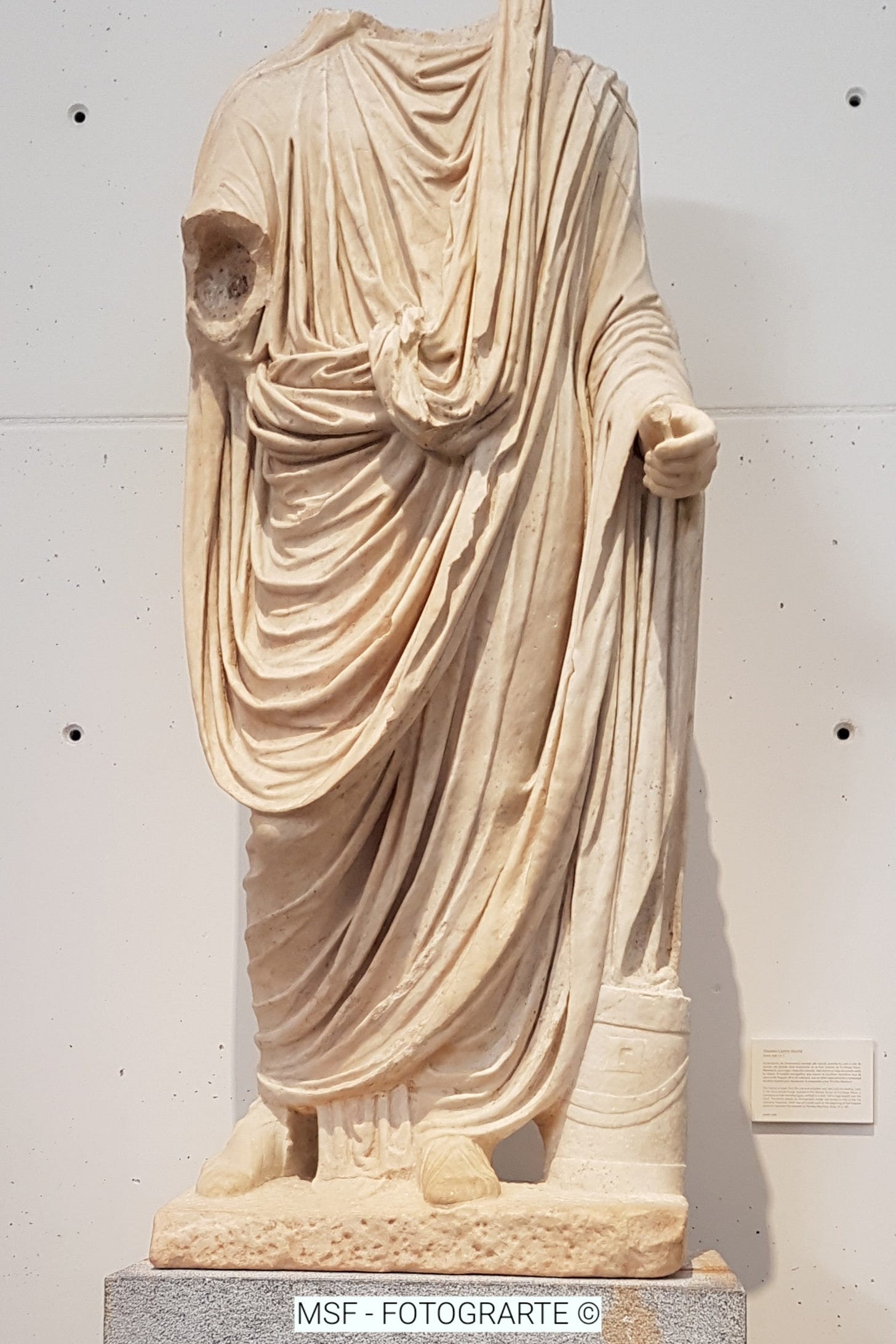 Togado Capite Velato, Teatro Romano de Cartagena (España) – FOTOGRARTE