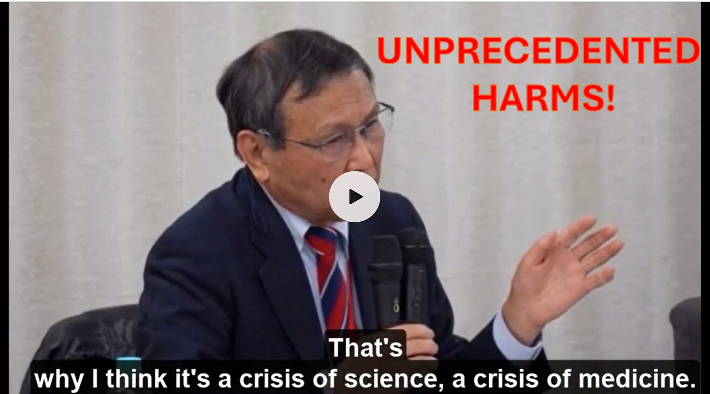 Japanese doctors reconfirm what we track here: THOUSANDS of papers have ...