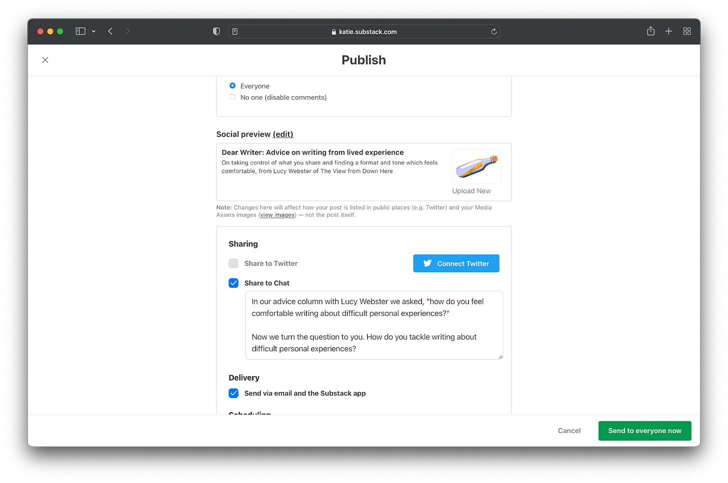 What’s new on Substack - On Substack