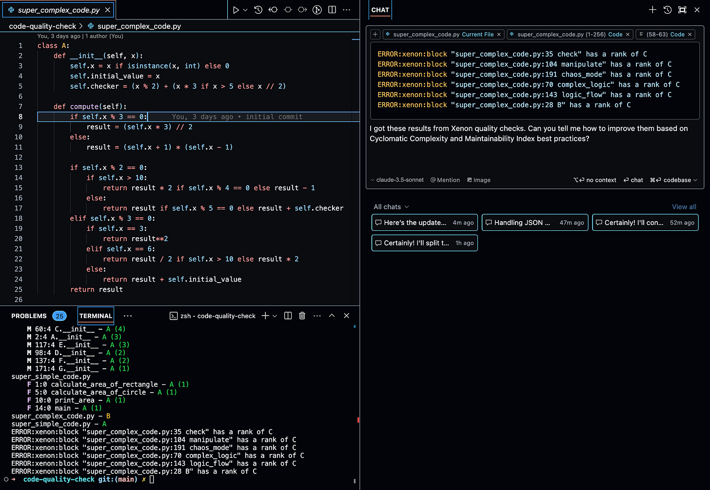 👀 How to fix your Python code with Radon & Xenon before it's too late