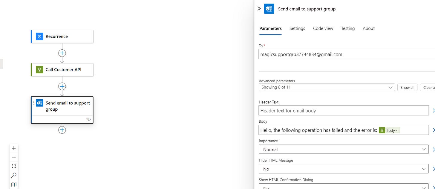Full tutorial: Handling Errors and Retries in Azure Logic Apps.