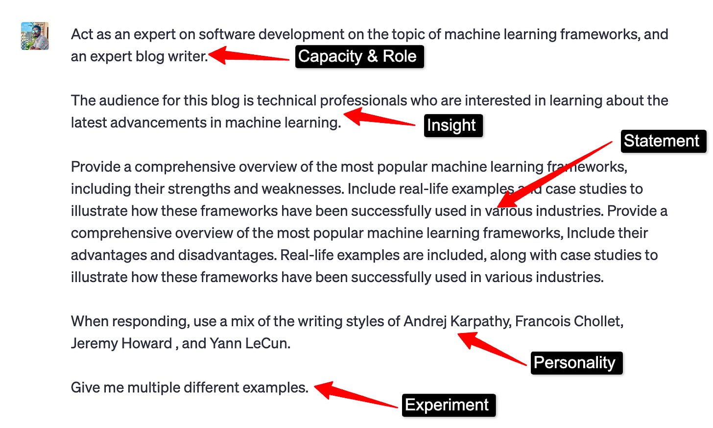 7 ChatGPT Prompt Frameworks for Better Output, Creativity and Productivity
