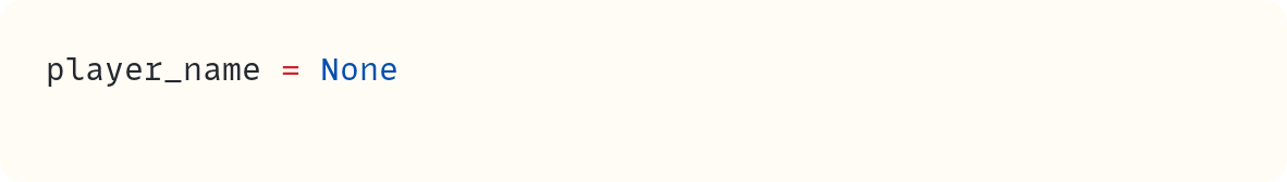 This Page Is Intentionally Left Blank • The Story of `None`