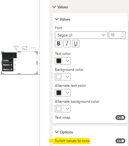 PowerBI: Multi-level columns in a PowerBI matrix with Calculation Groups