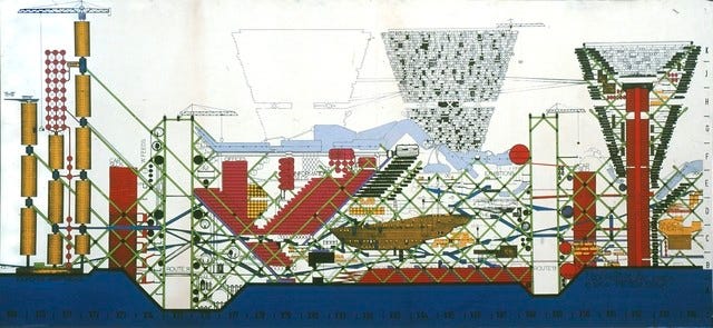 Archigram's Plug-In City: How Radical Architecture Redefined Urban Design