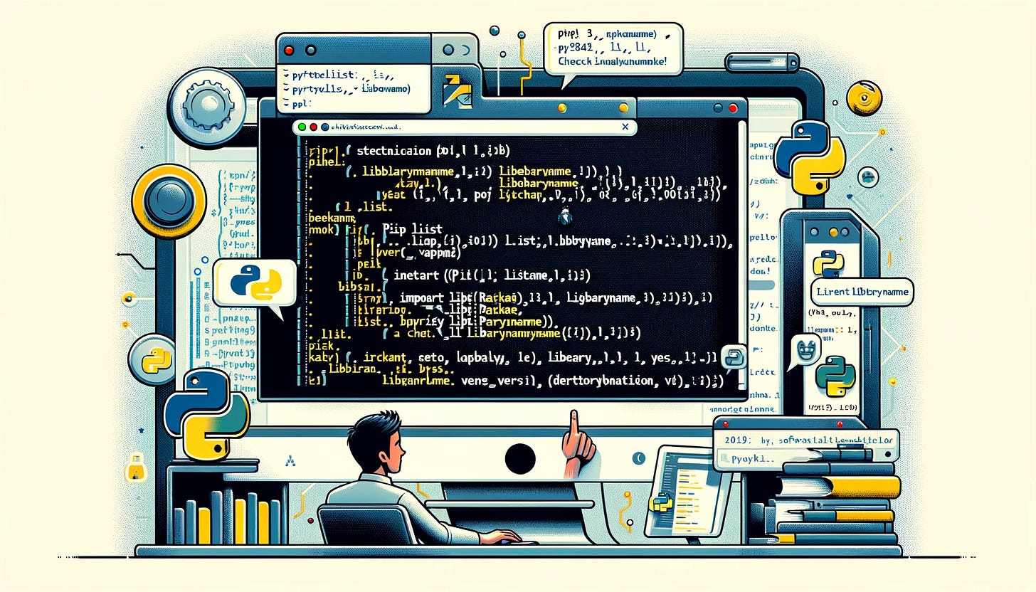Técnicas para Verificar a Instalação de Bibliotecas no Python