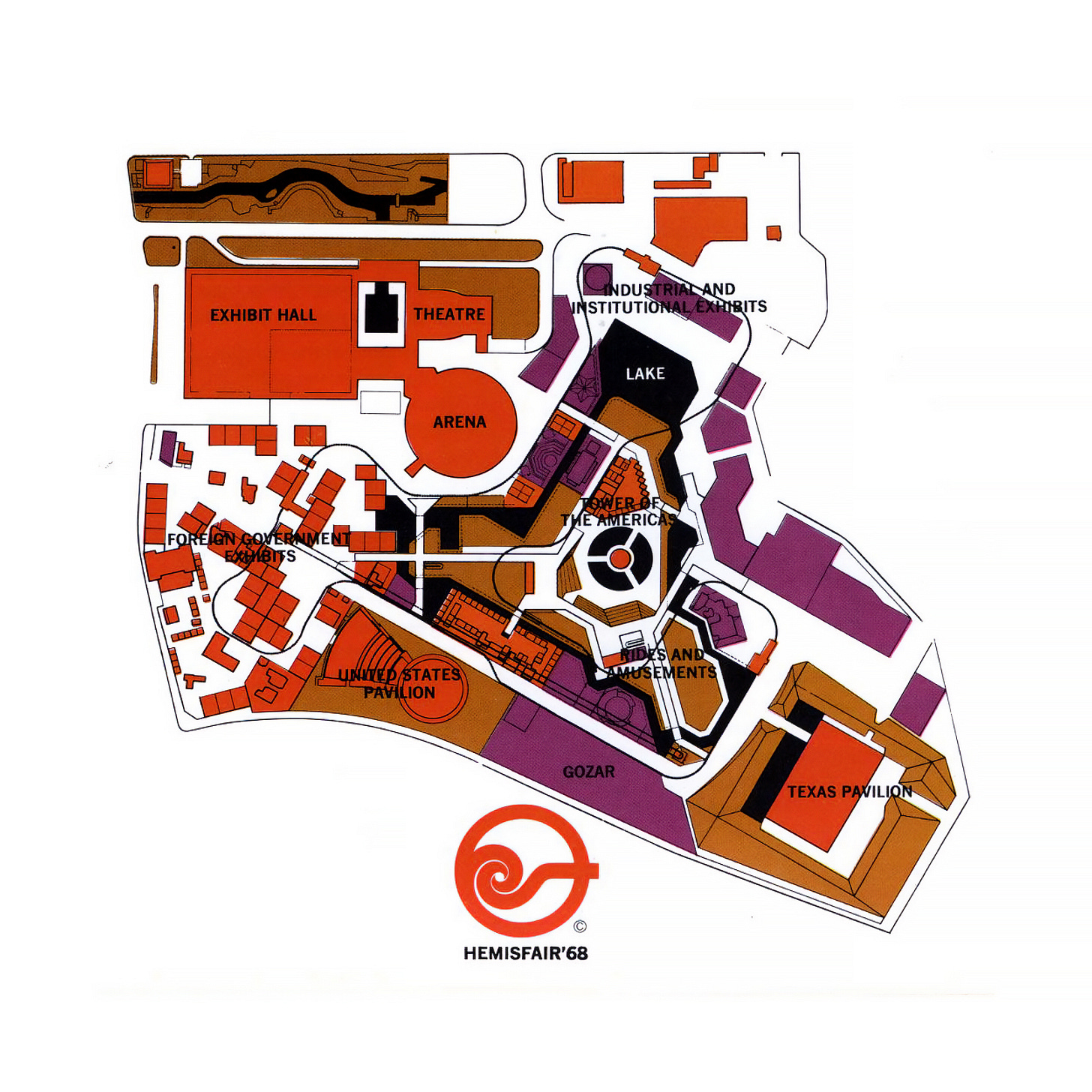 Uncovered, the story of the HemisFair '68 logo – Logo Histories