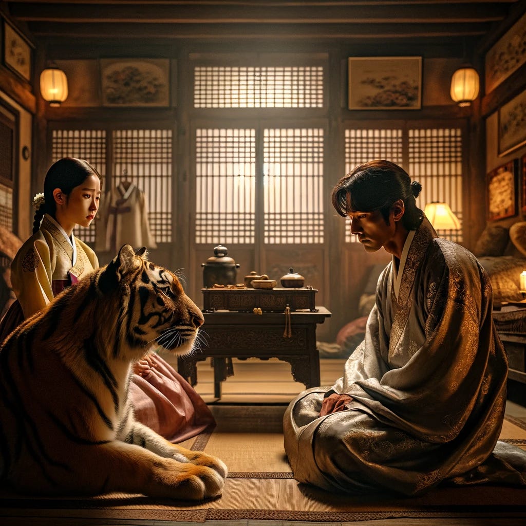 A tale of young tiger - Hugo's Study Room