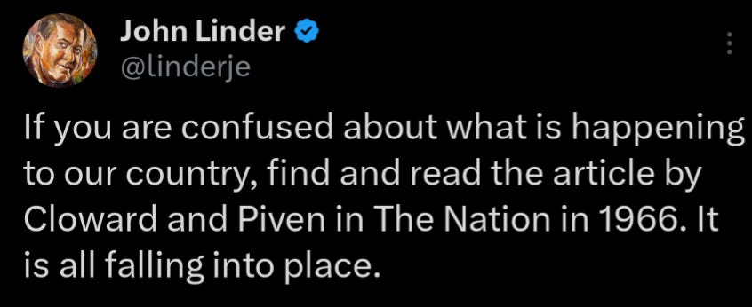 The Cloward–Piven Strategy - by Chadwick Hagan