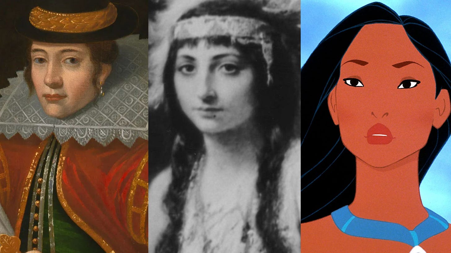 Matoaka aka Pocahontas - by Sharon Lacoste McDonagh