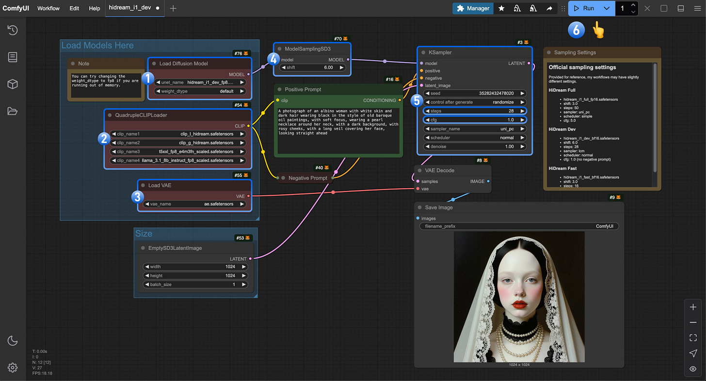 HiDream-I1 Native Support in ComfyUI! - by Jo Zhang