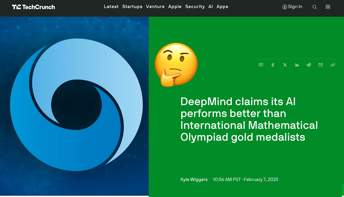 AlphaGeometry2: Impressive accomplishment, but still a long path ahead