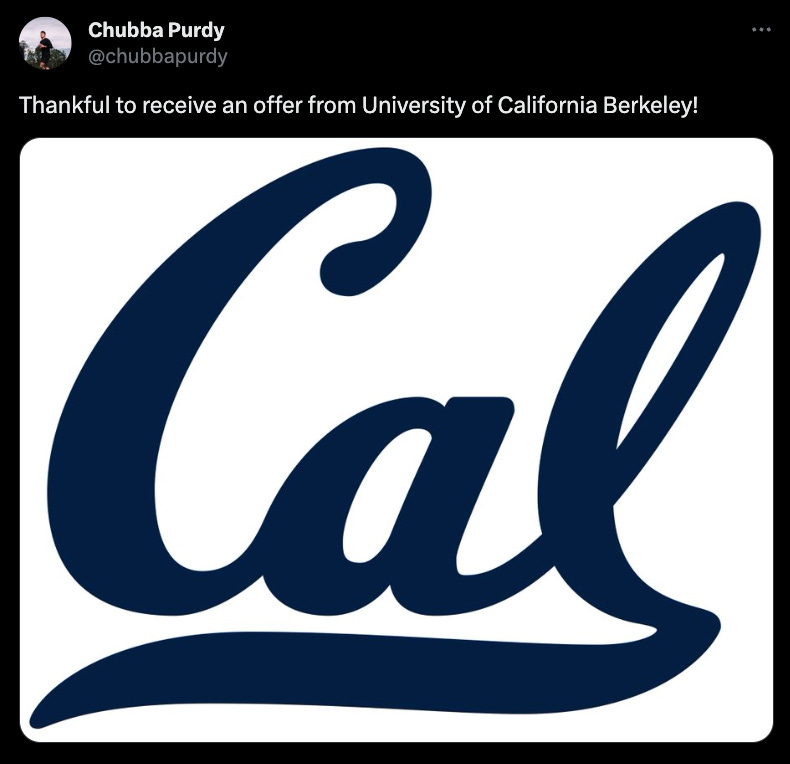 Cal transfer portal offers include Nebraska QB Chubba Purdy
