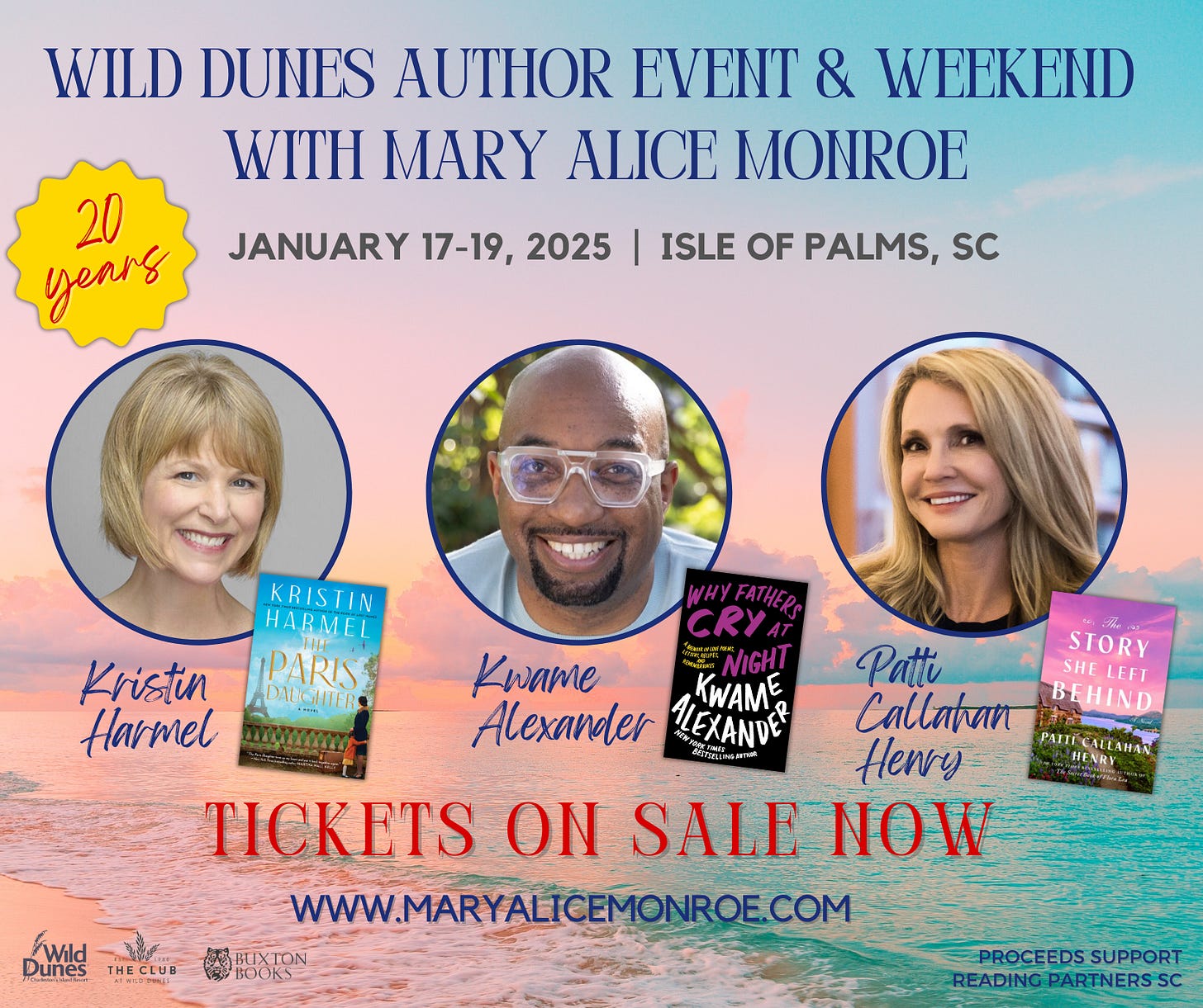 Announcing My 2025 Book Tour - Patti Callahan Henry