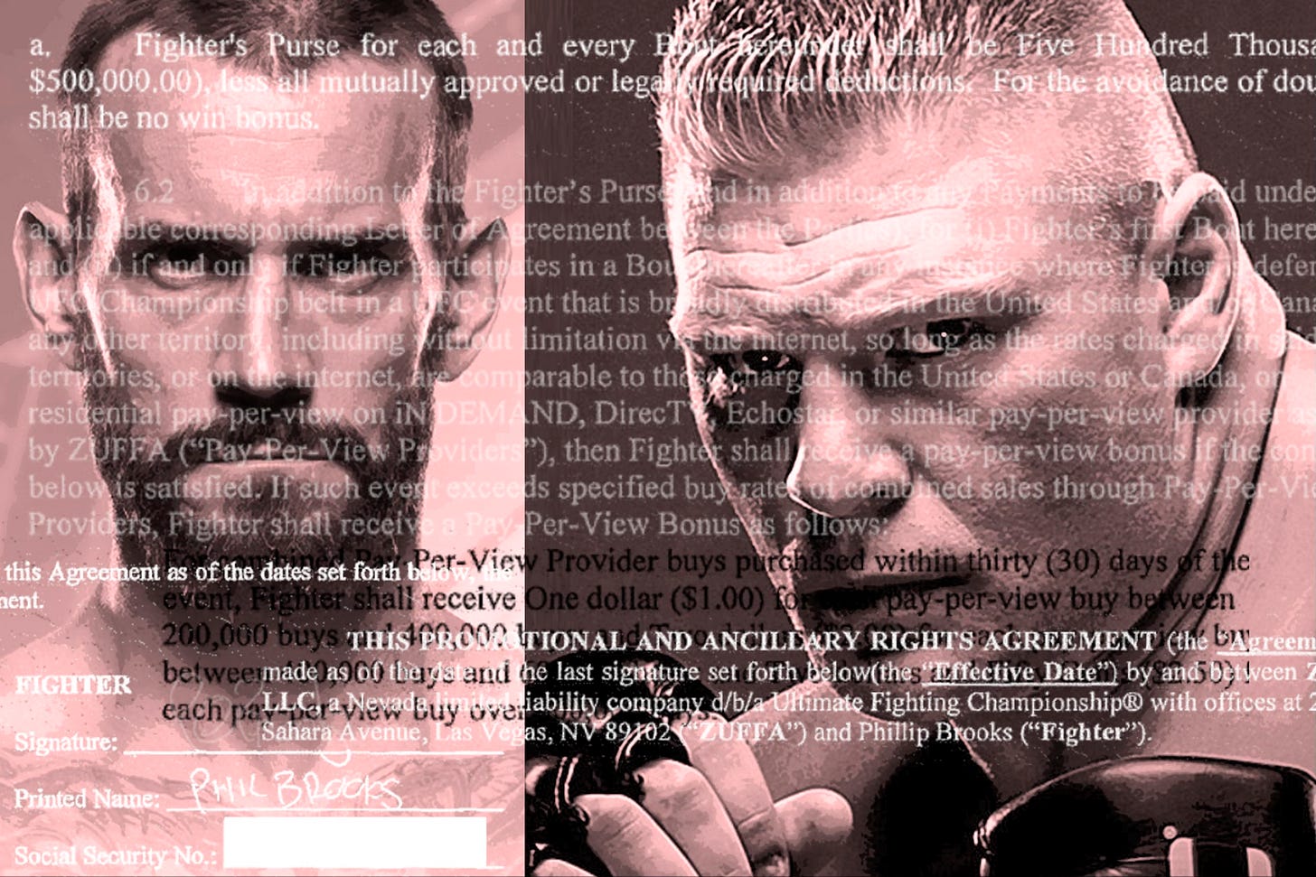 Full UFC contracts for Brock Lesnar, CM Punk, dozens of MMA stars ...
