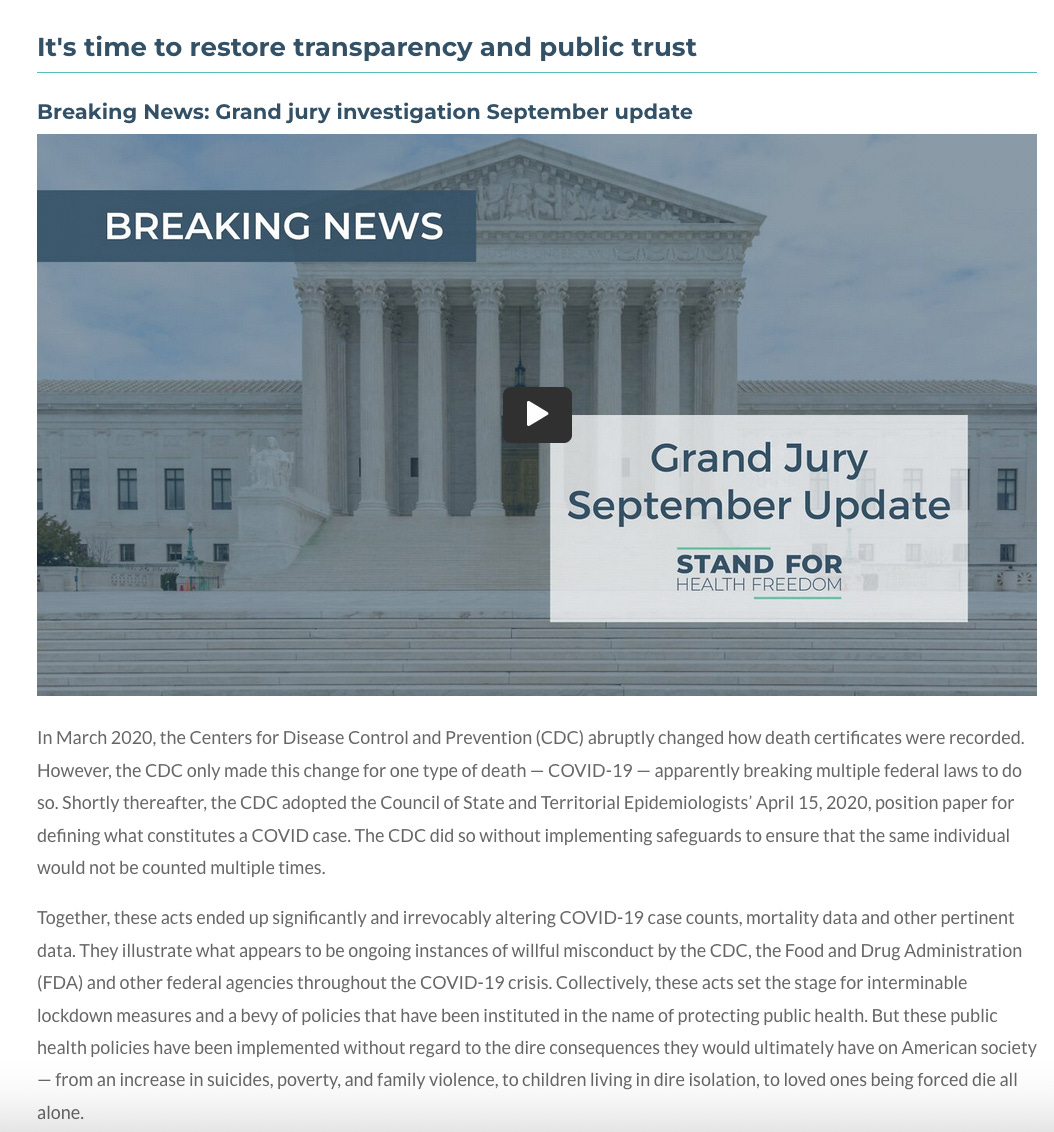 ACT NOW! MONDAY DEADLINE to Petition US Attorneys General to Hold a ...