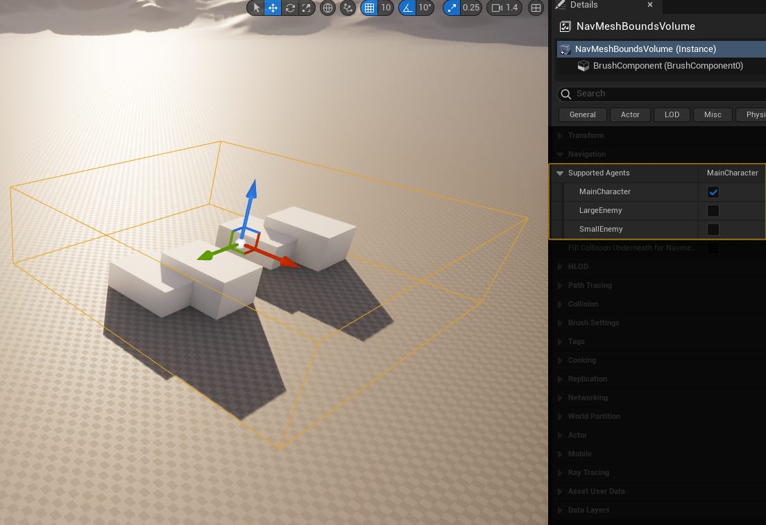 Static NavMesh Generation - by Hussein Khalil