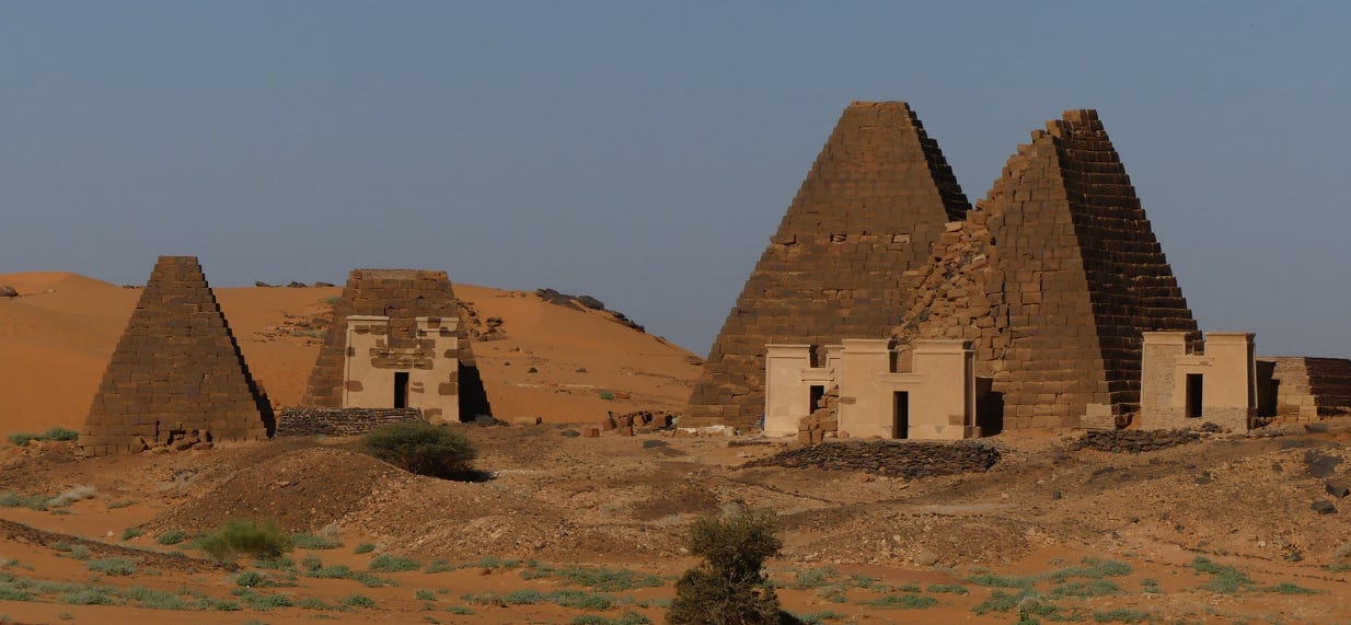 The pyramids of ancient Nubia and Meroe: death on the Nile and the ...