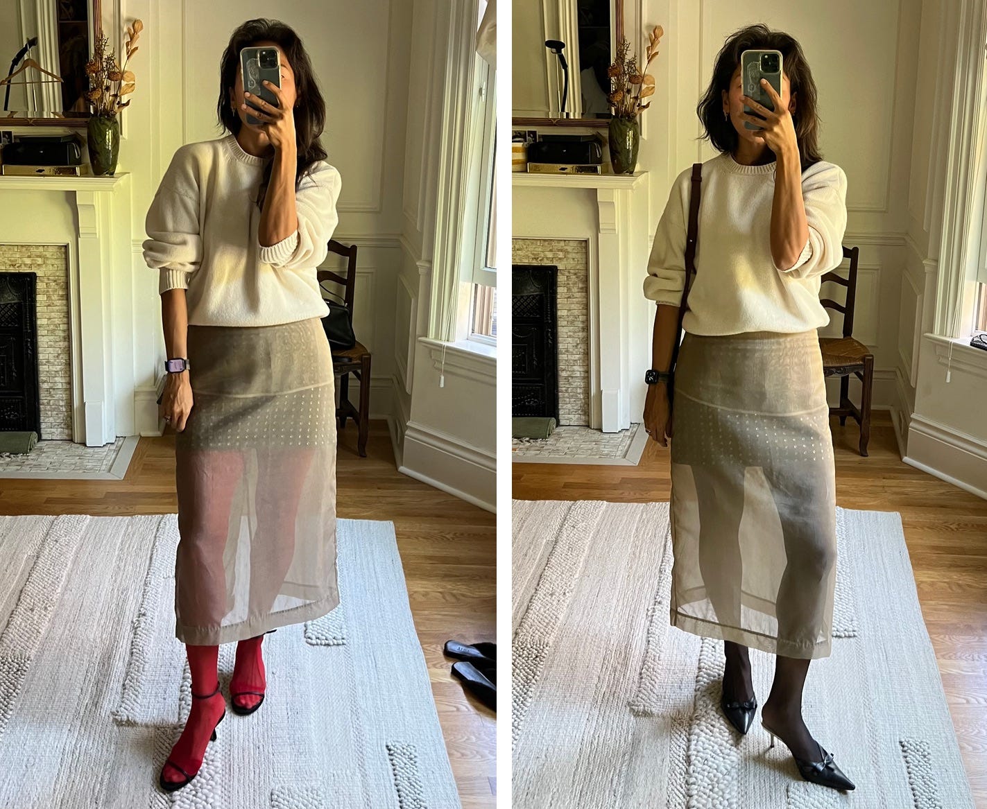 125/ 7 (New) Ways I'm Wearing My Sheer Skirts Without Feeling Naked