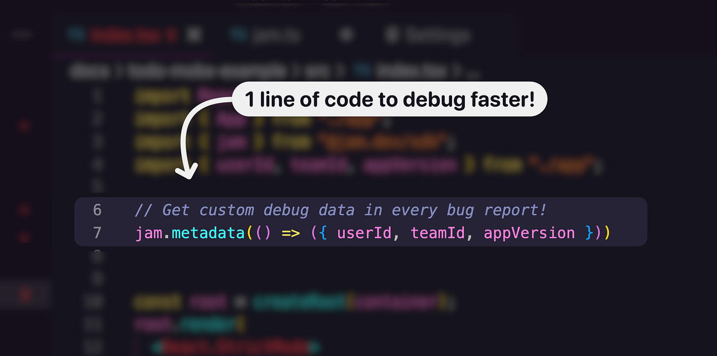 Jam New Debug Faster W User Id More In Every Ticket