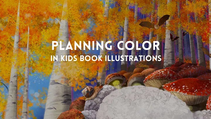 Planning Your Color Palette in Children’s Books