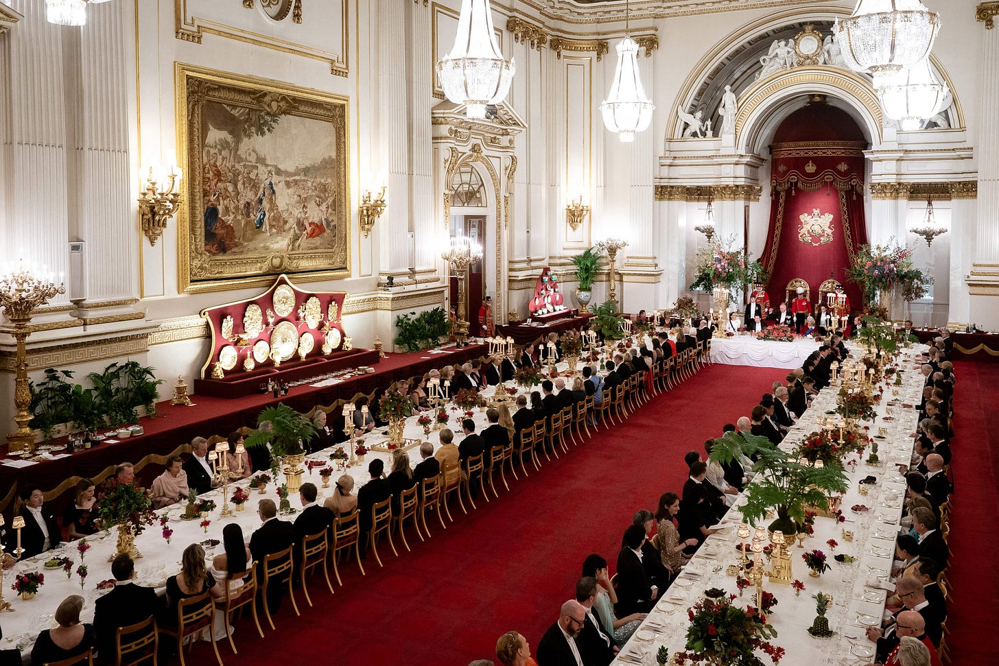 Inside a State Banquet: the menu, the flowers, the seating plan and more
