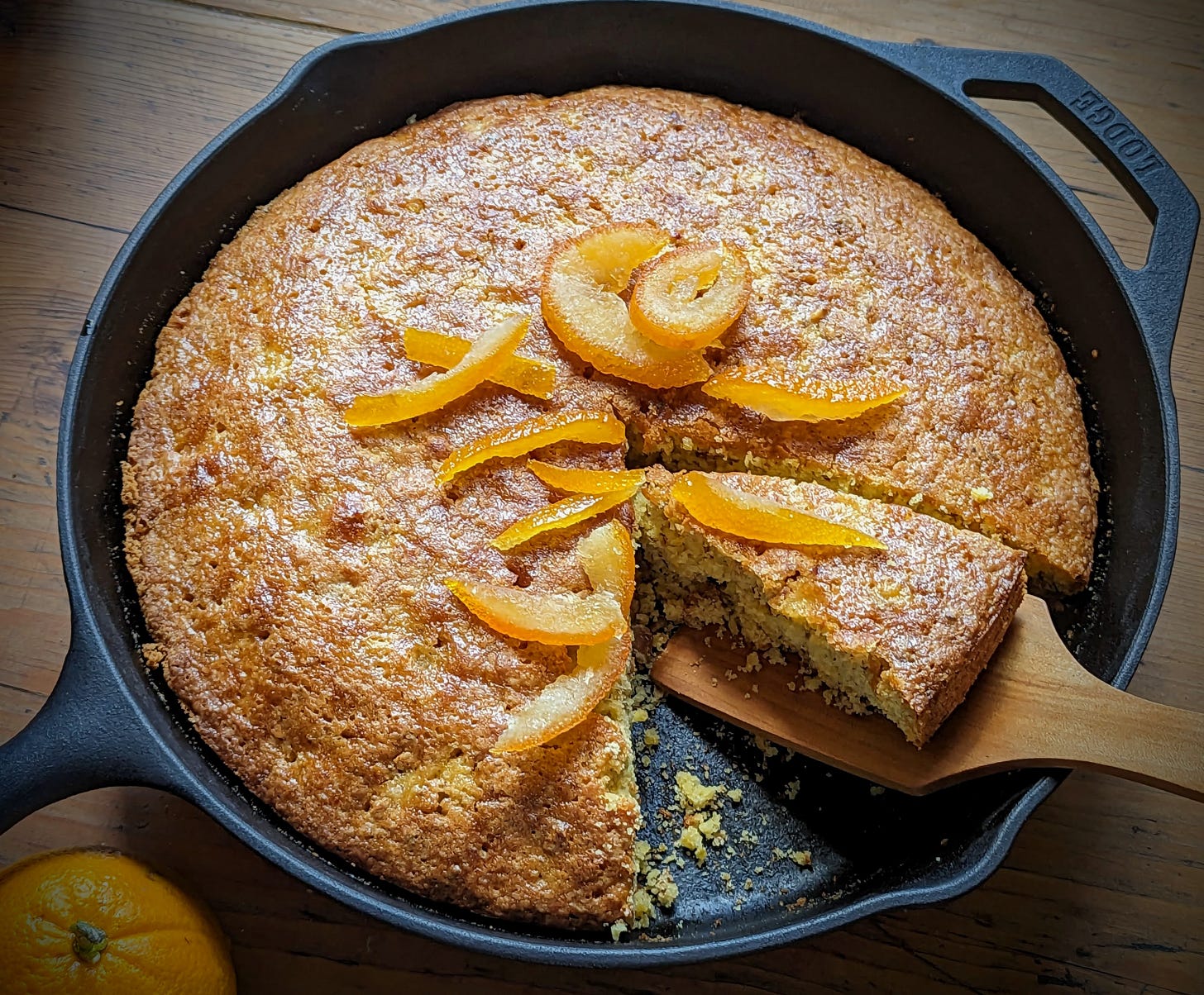 Skillet Orange-Olive-Oil Cake - by Aglaia KREMEZI