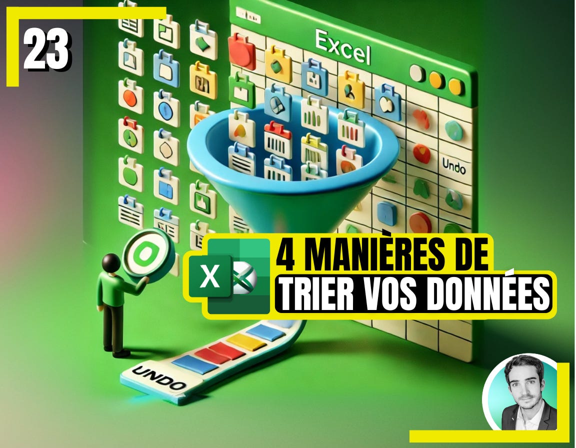 Astuce Excel : 4 méthodes de tri à connaître (couleur, icônes, liste ...