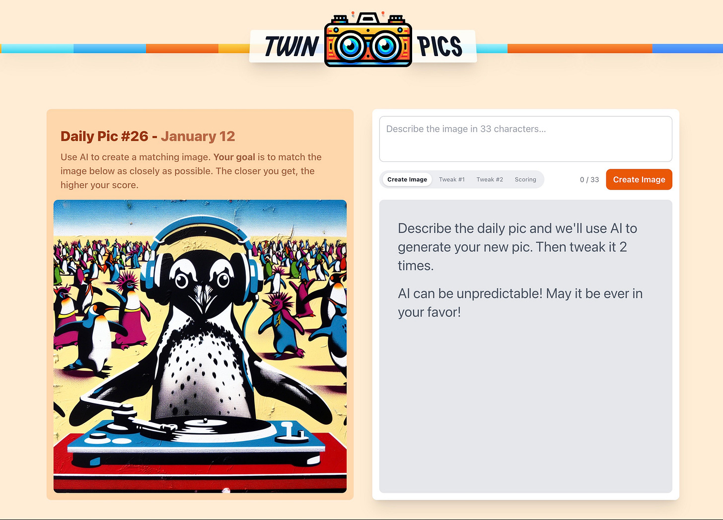 I built an AI daily challenge game like Wordle!