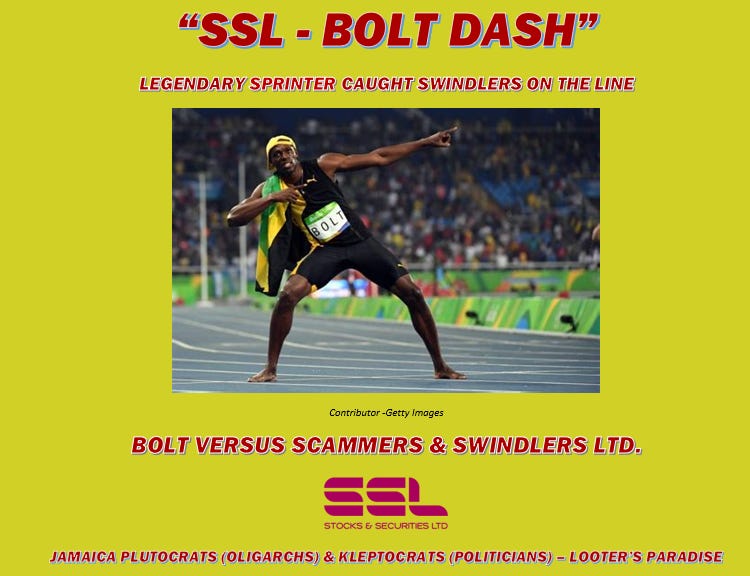 SSL DEBACLE - Jamaicans for Change