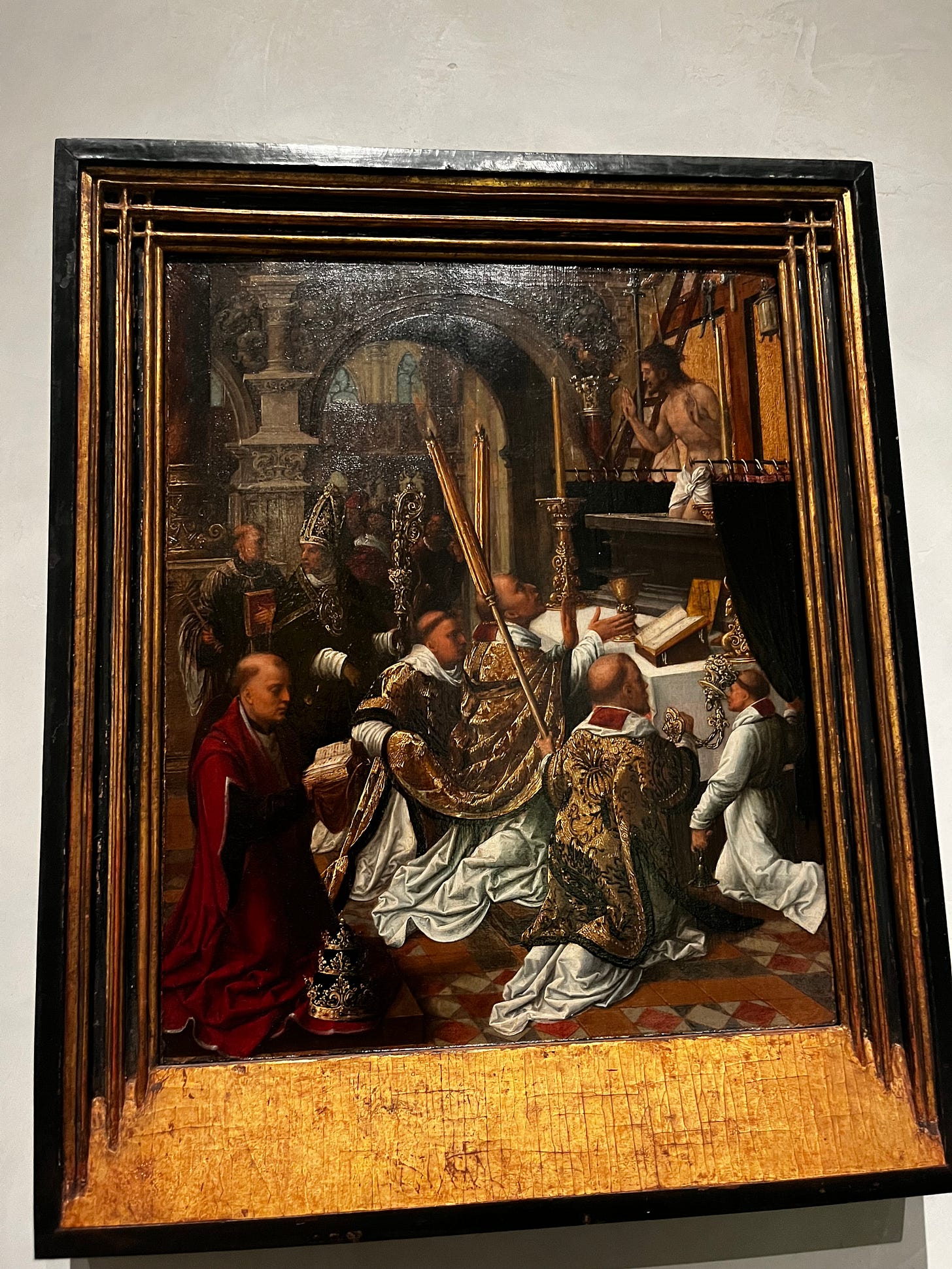 The Mass of Gregory the Great - by Amelia McKee