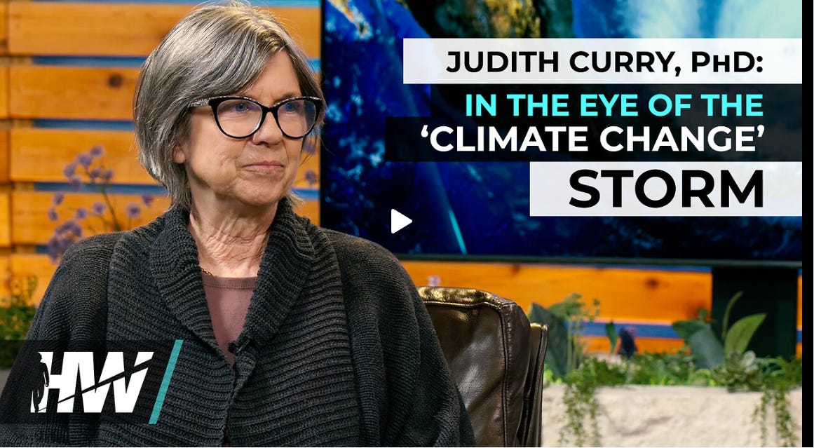 Del Bigtree interviews climate scientist,Judith Curry