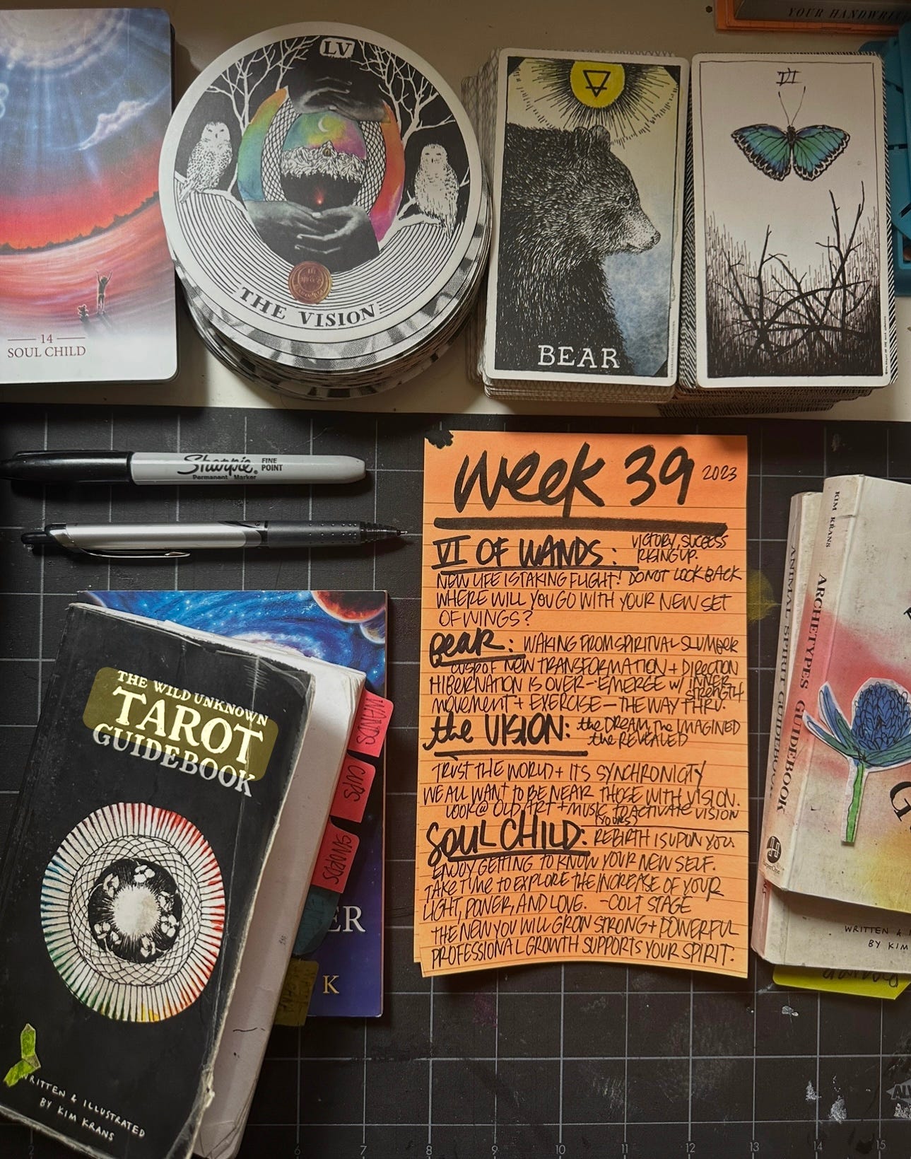 Weekly Tarot Card Practice - by Tracy Benjamin
