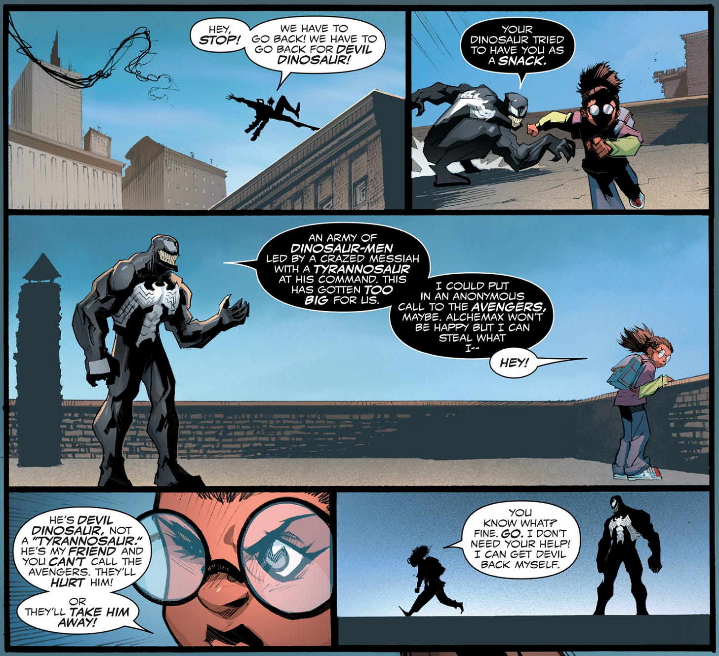 COMIC BOOK REVIEW - Venom: Land Before Crime