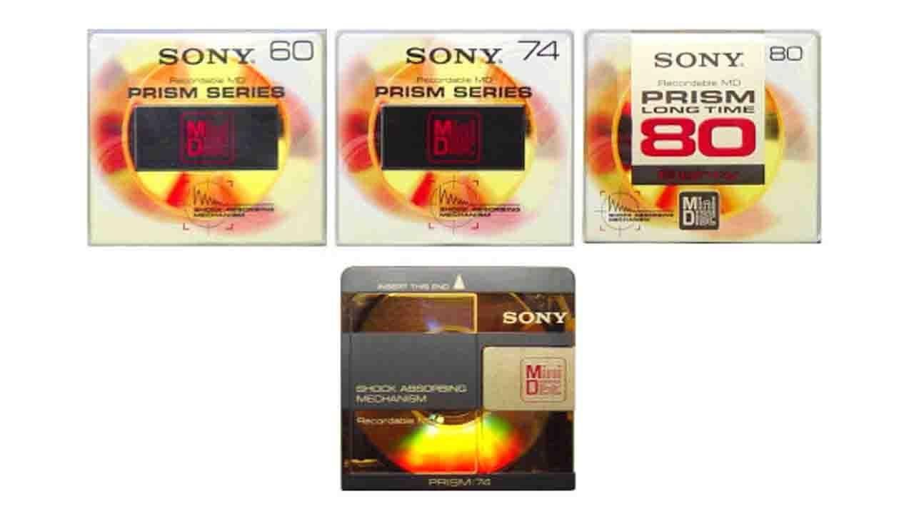 Complete Visual Guide to Sony MiniDisc Blank Media (1992-2004)