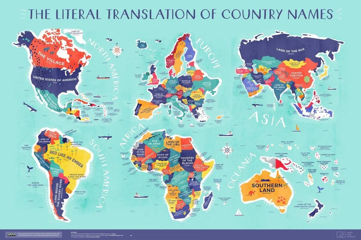 The Origins of Country Names: A Linguistic Journey Through History ...