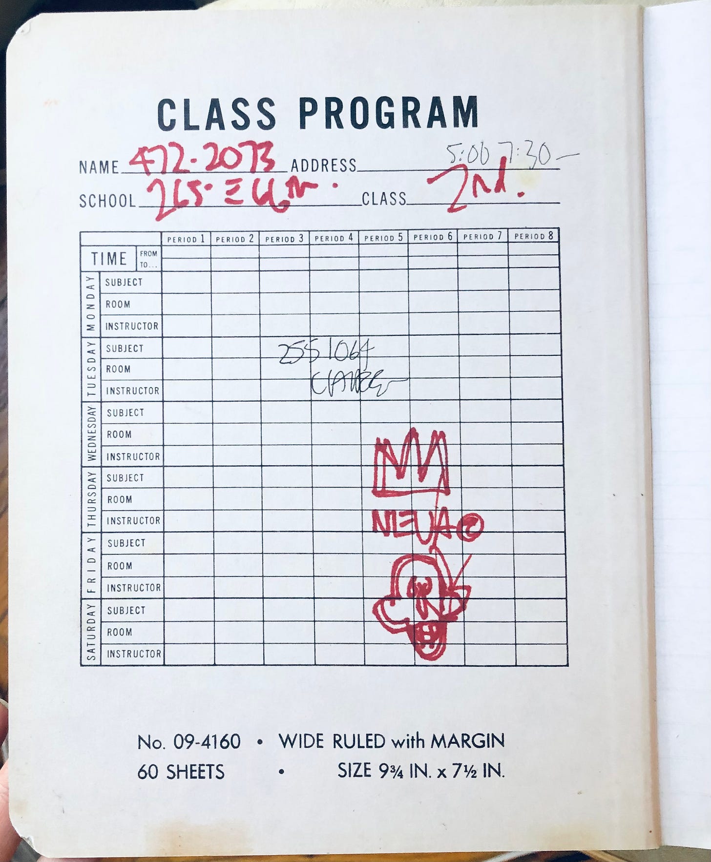 Jean-Michel Basquiat's Notes from NYC's Underground Art Scene