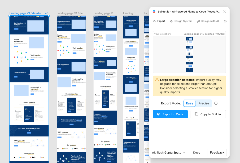 Step-by-Step guide : Loveable.dev + Builder.io + Figma