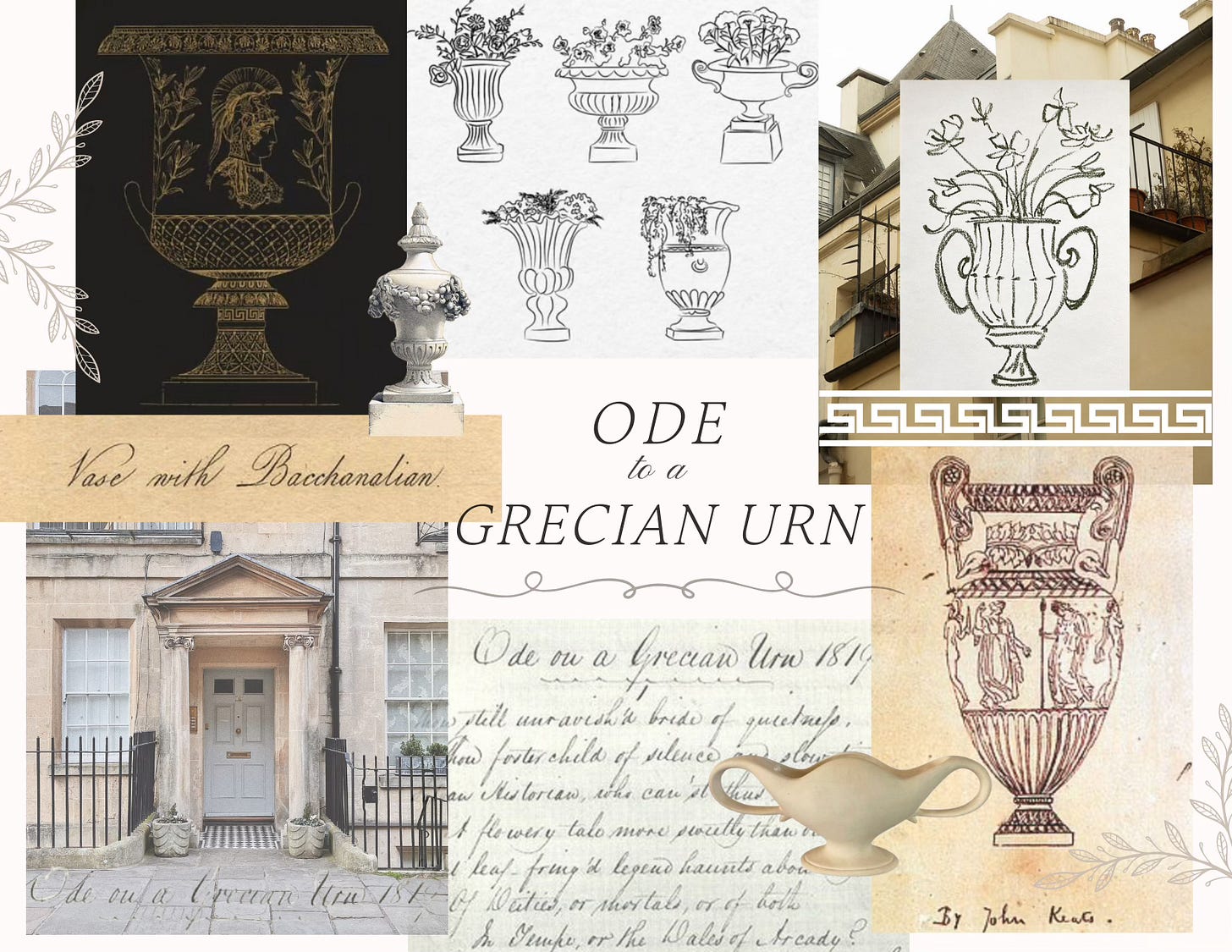 Ode to a Grecian Urn - Beautiful Things by Shannon Claire