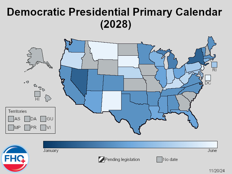 The 2028 Presidential Primary Calendar Plus