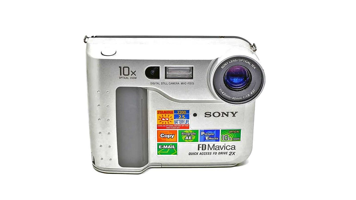 The Evolution of Sony's Mavica Cameras - by ObsoleteSony