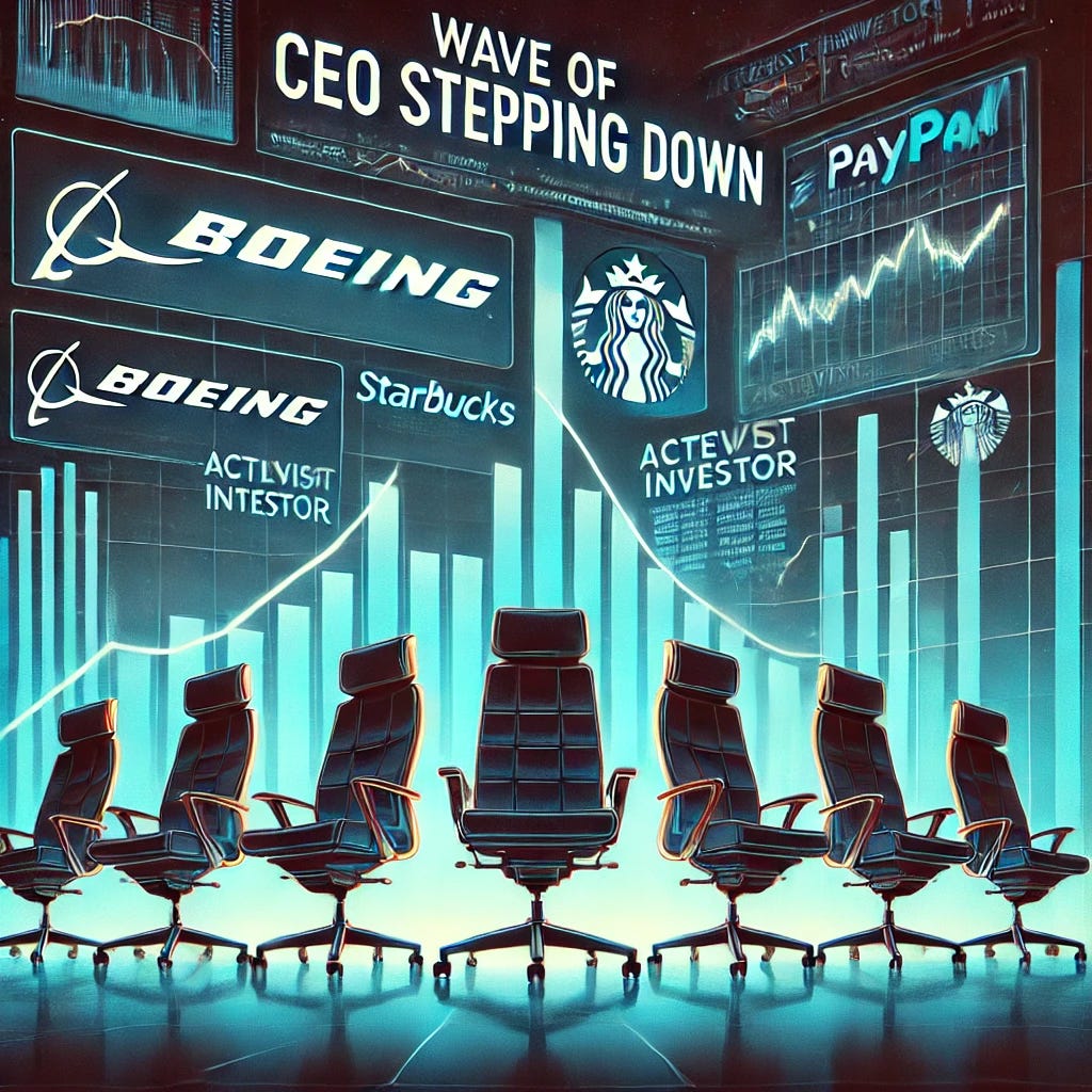 Why 2024 Marked a Record Wave of CEO Resignations and Dismissals