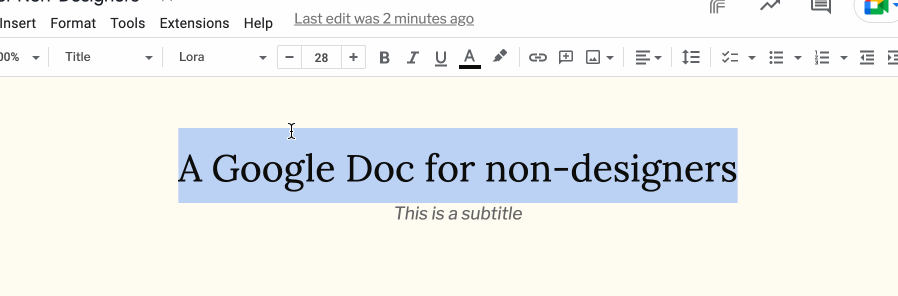 How to take your Google Docs from, "OMG, I'm going blind!" to a Zen ...