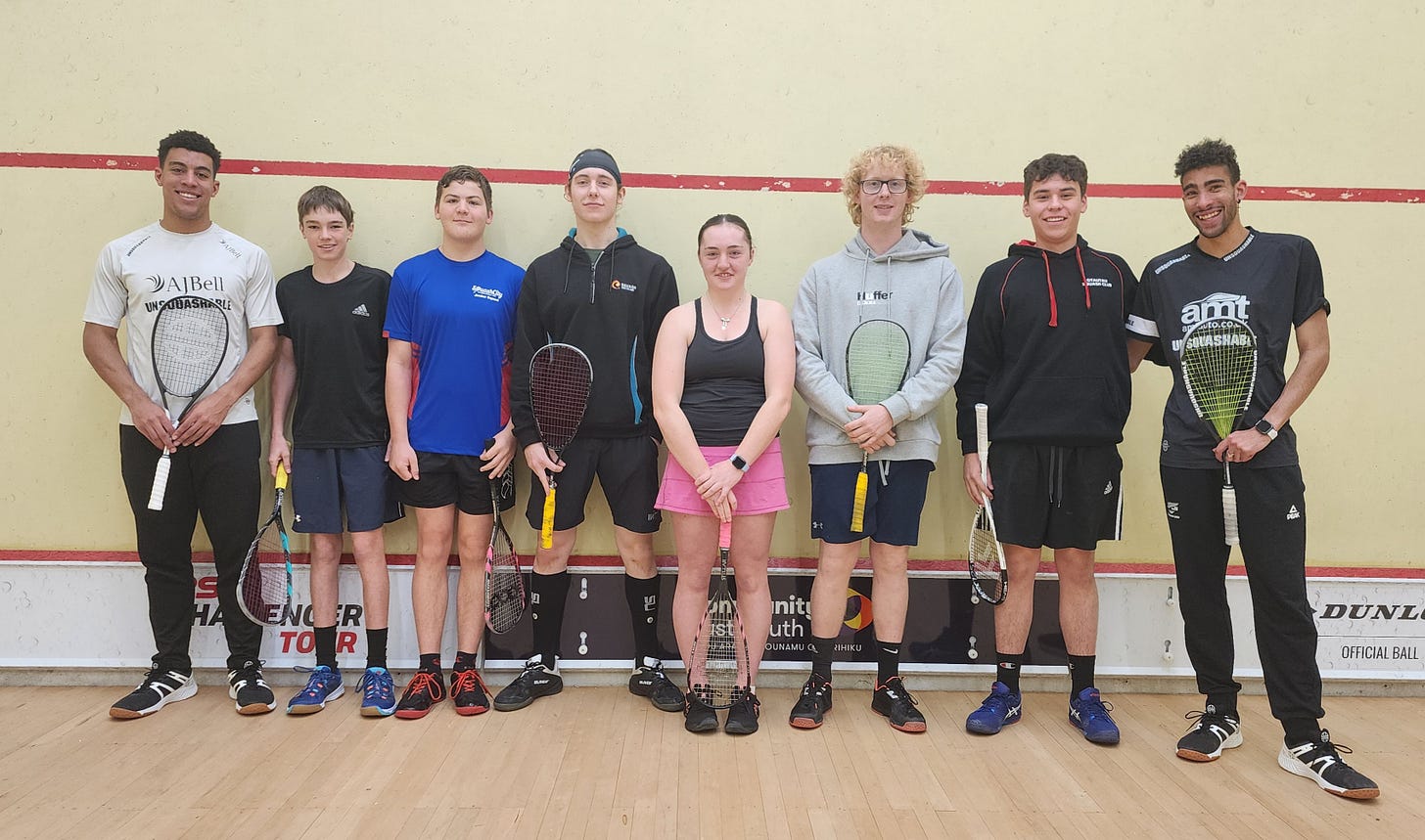 Southland Squash Open gets big thumbs up - by Logan Savory