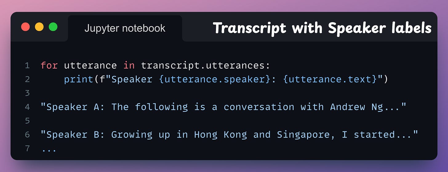 Automatic Speech Recognition with AssemblyAI