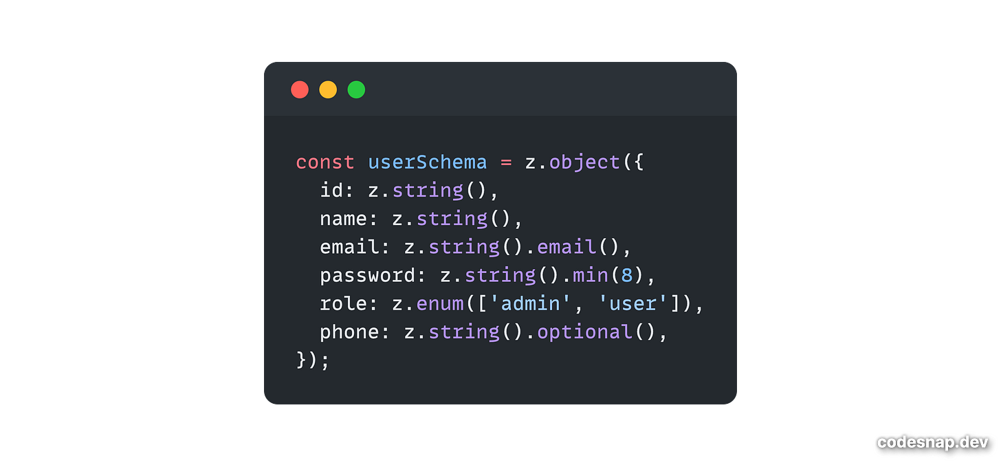 Using Zod Schemas as a Source of Truth for Typescript Types